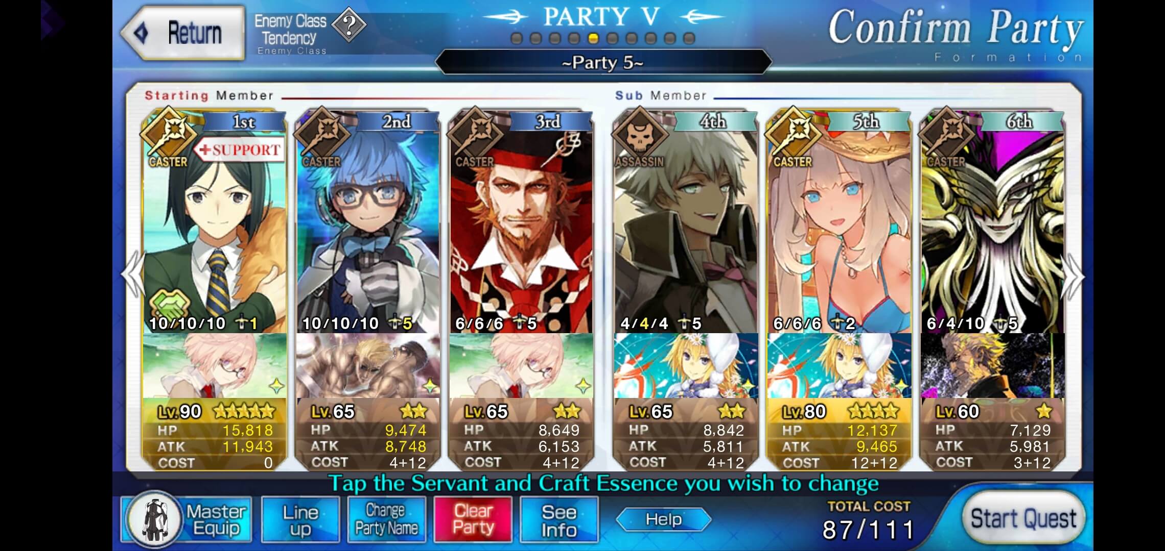 New UI Updates: Summary | Fate Grand Order Wiki - GamePress